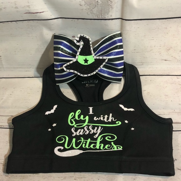 Other | Sports Bras With Tailless Cheer Bow Set | Poshmark